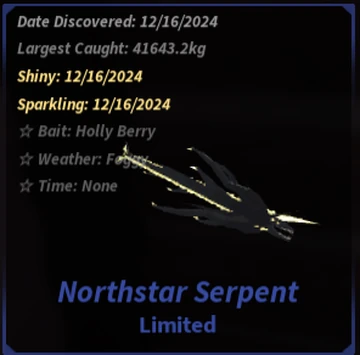 Northern Star Sea Serpent