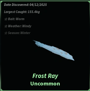 Frost Ray | Fisch Wiki | Fandom