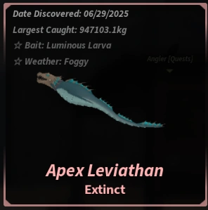 Apex Leviathan | Fisch Wiki | Fandom