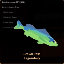 Crown Bass | Fisch Wiki | Fandom