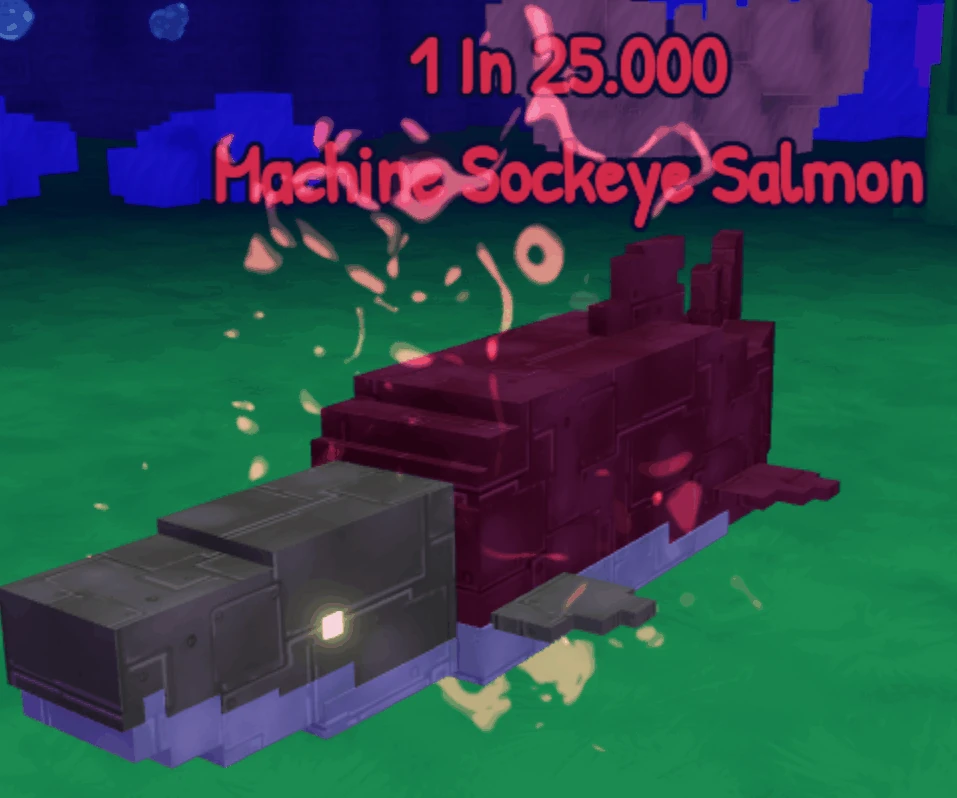 Machine Sockeye Salmon | Fish's RNG Official Wiki | Fandom
