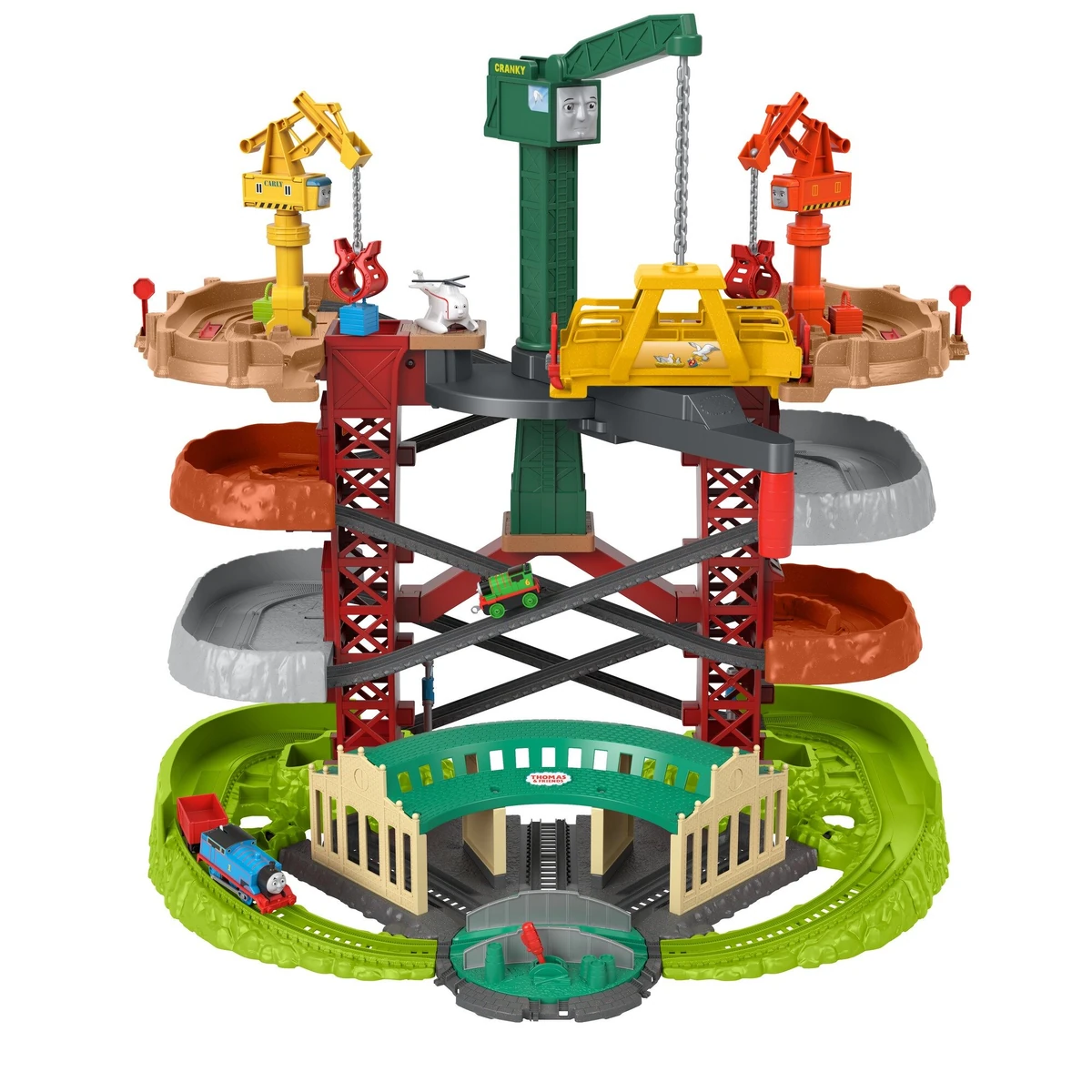 Trains and Cranes Super Tower | Fisher-Price Thomas and Friends Wiki ...