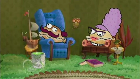 Clamantha's parents | Fish Hooks Wiki | Fandom