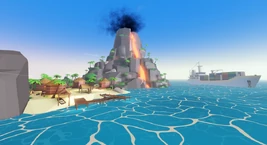 Eruption Island | Fishing Simulator Wiki | Fandom