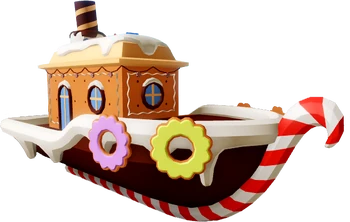 Gingerbread Boat | Fishing Simulator Wiki | Fandom