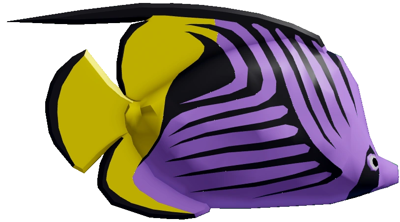 Violet Angelfish | Fishing Simulator Wiki | Fandom