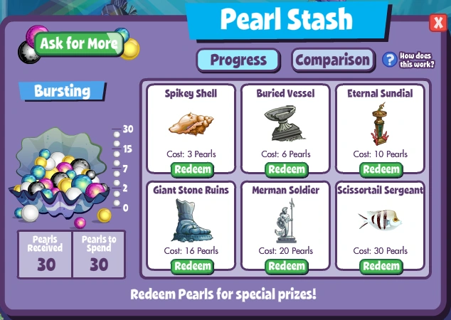 Pearl Stash | FishVille Wiki | Fandom