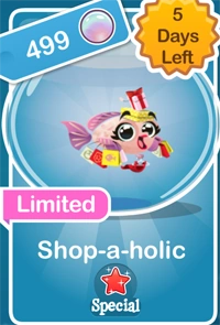 Shop-a-holic Fish | Fish with attitude Wiki | Fandom