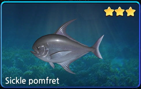 Sickle Pomfret | Fishing Hook Wiki | Fandom