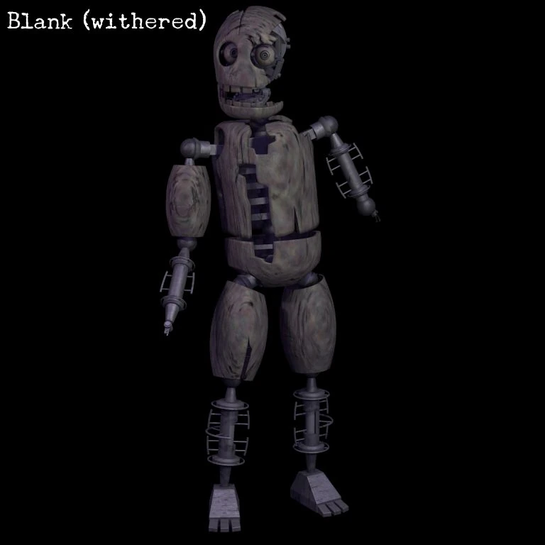 Withered Blank | Five Nights at Candy's Wiki | Fandom