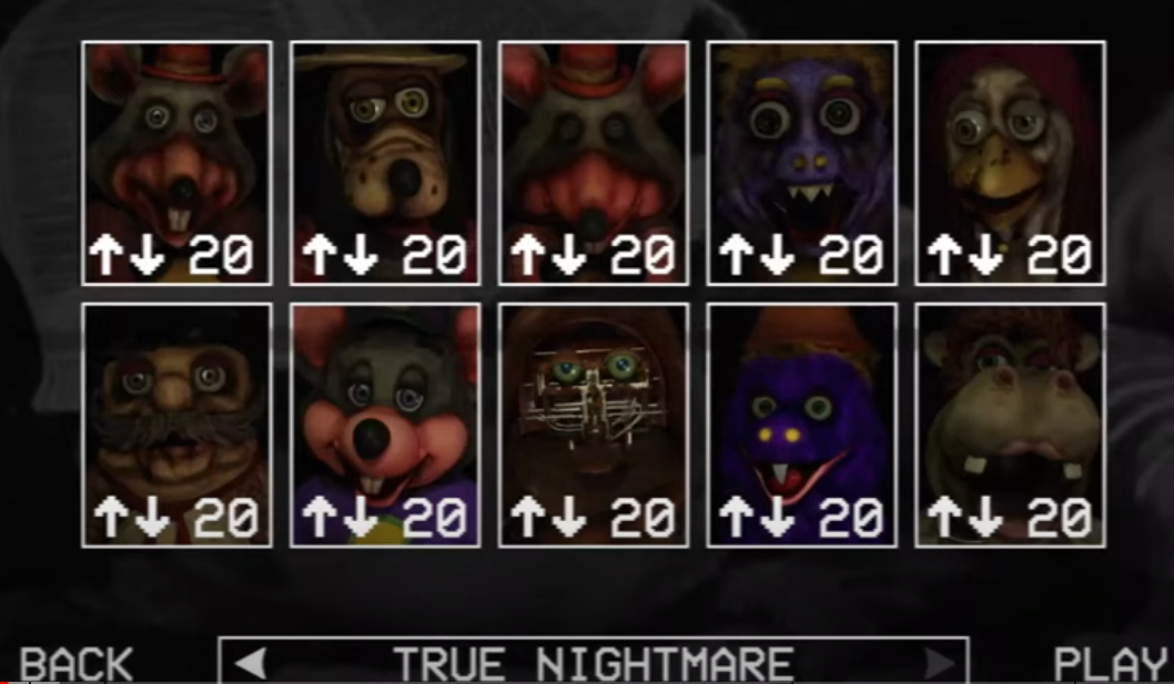 Five nights at chuck e cheese