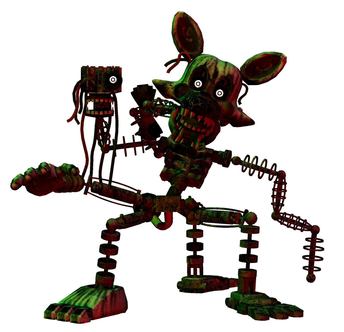 Phantom Mangle | Five Nights at Freddy's Animatronic Guidance Wiki | Fandom