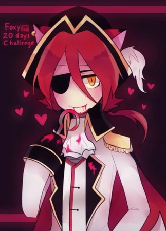 foxy fnaf anime coloring pages