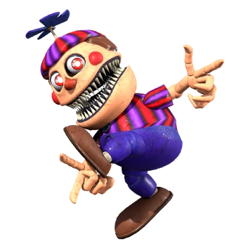 Nightmare Balloon Boy | Five Nights at Freddys AR: Special Delivery ...