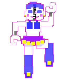 8-Bit Ballora | Five Nights at Freddys AR: Special Delivery Wiki | Fandom