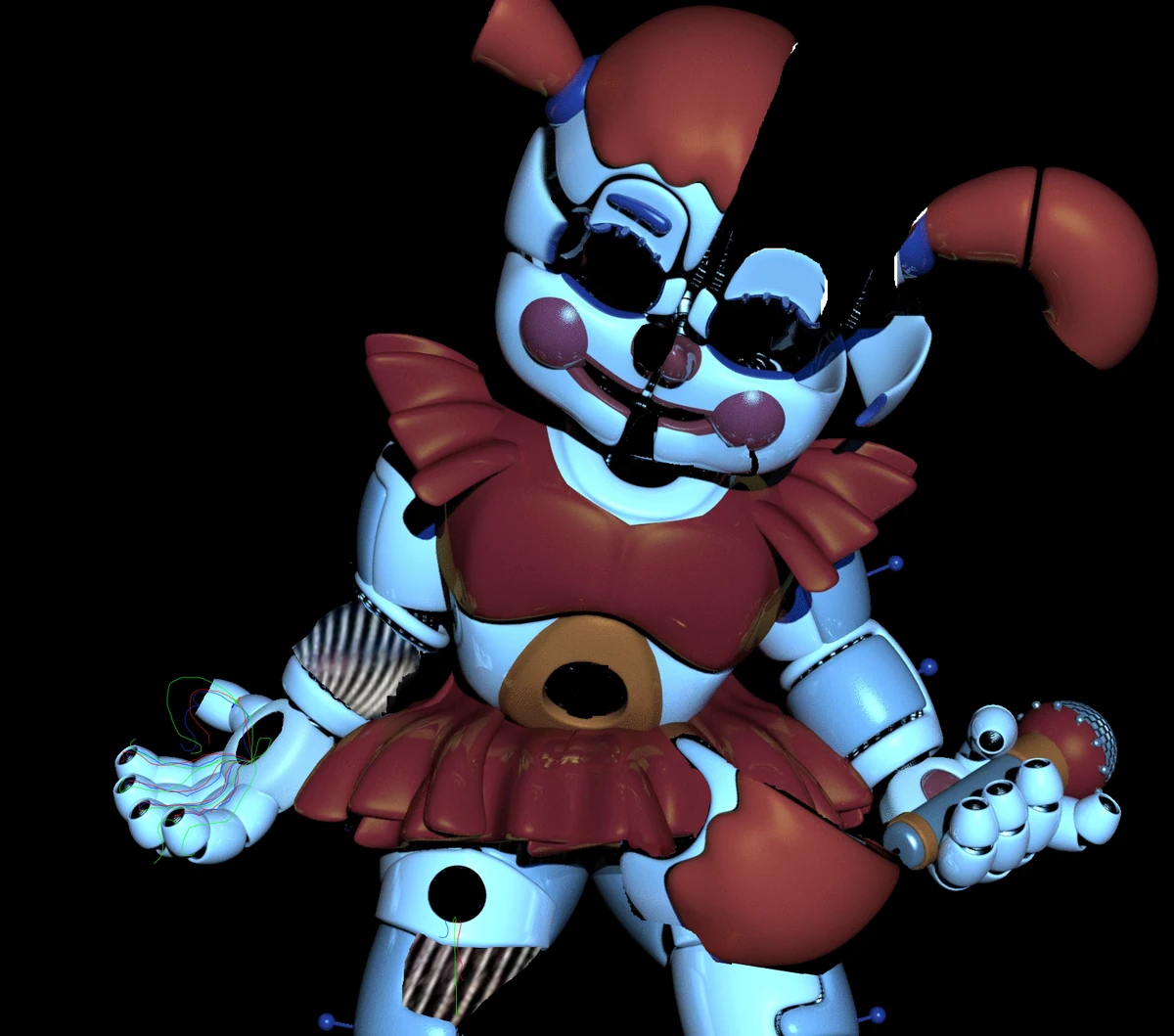 Withered Circus Baby | Five nights at freddy's Edits Wiki | Fandom