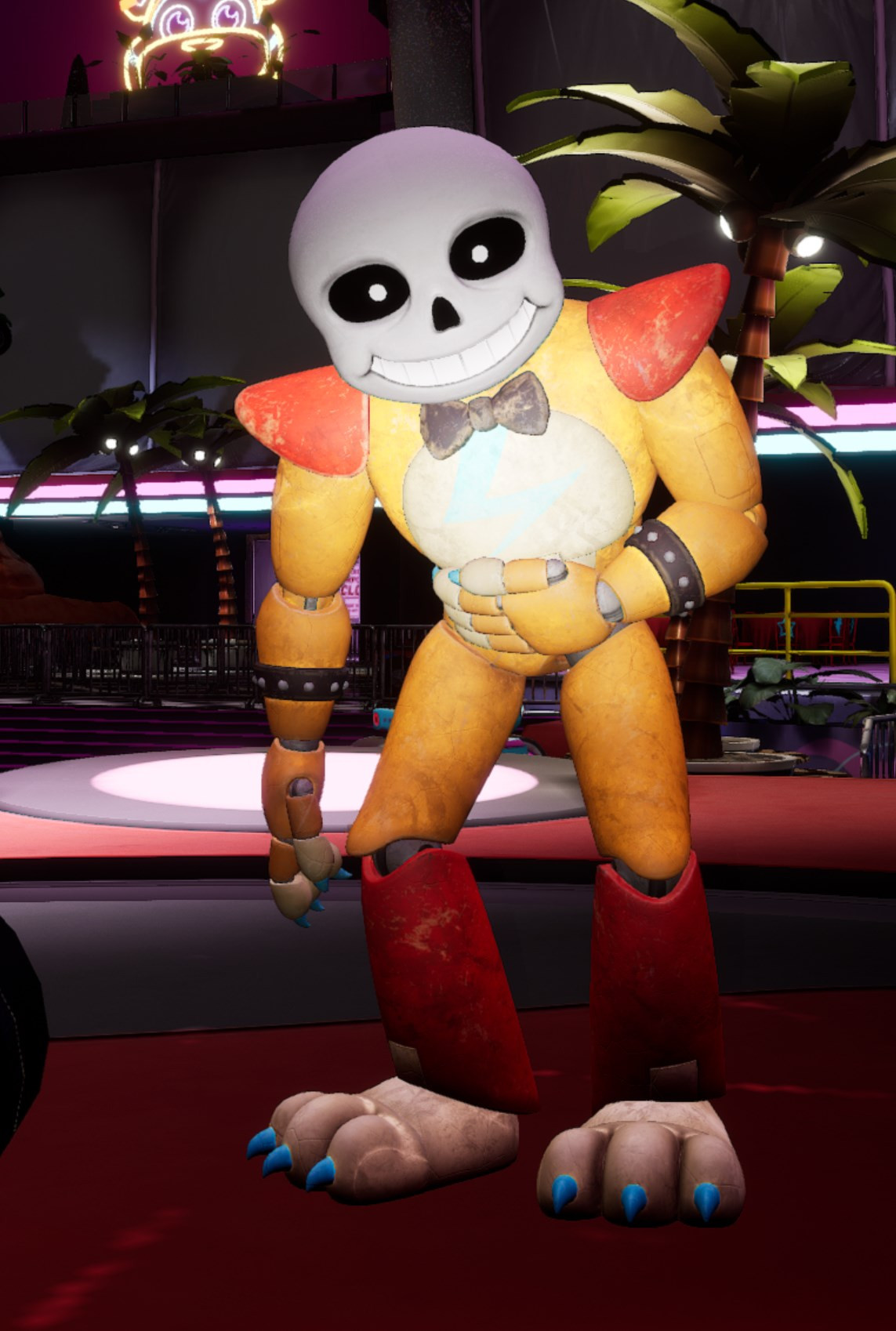 Glamrock Sans | Five Nights at Freddy's Erfindungs Wiki | Fandom