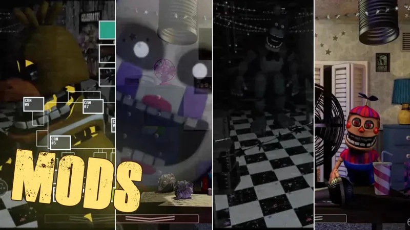 Fixed Nightmare Animatronics for Ultimate Custom Night (ZBonnieXD ...