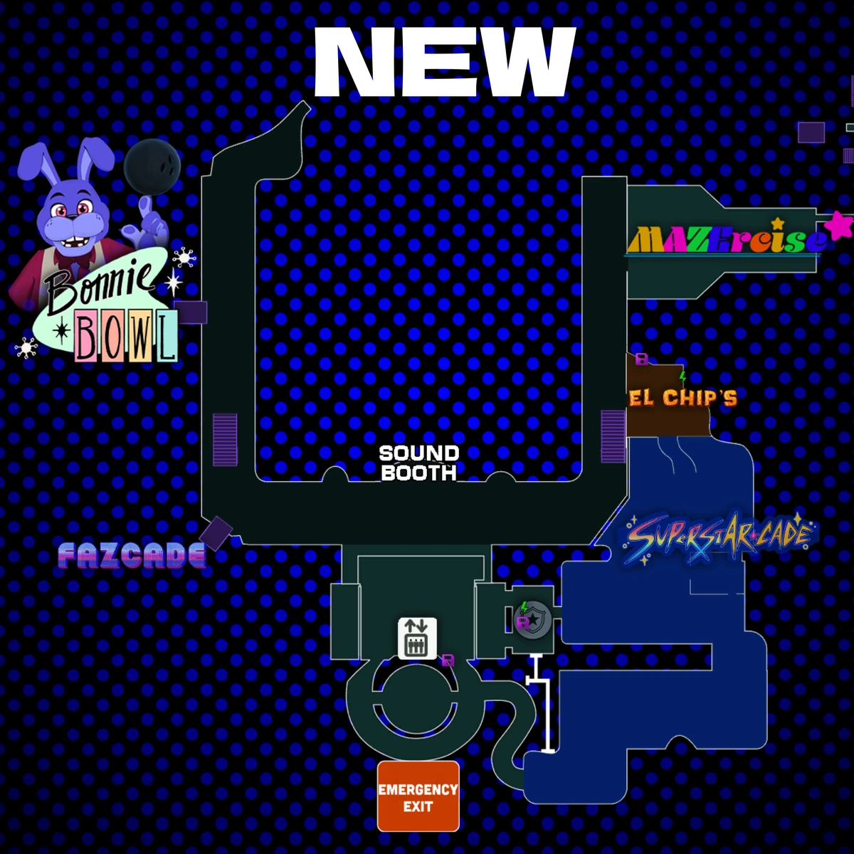 Better Map | Five Nights at Freddy's Erfindungs Wiki | Fandom