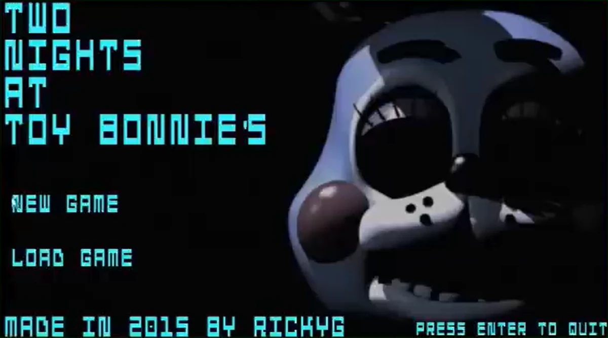 Two Nights at Toy Bonnie's | Five Nights at Freddys Fangame Wiki | Fandom