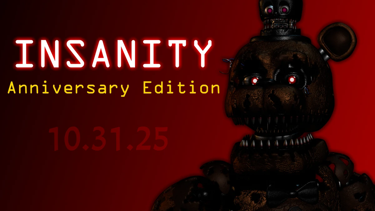 INSANITY: Anniversary Edition | Five Nights at Freddys Fangame Wiki ...