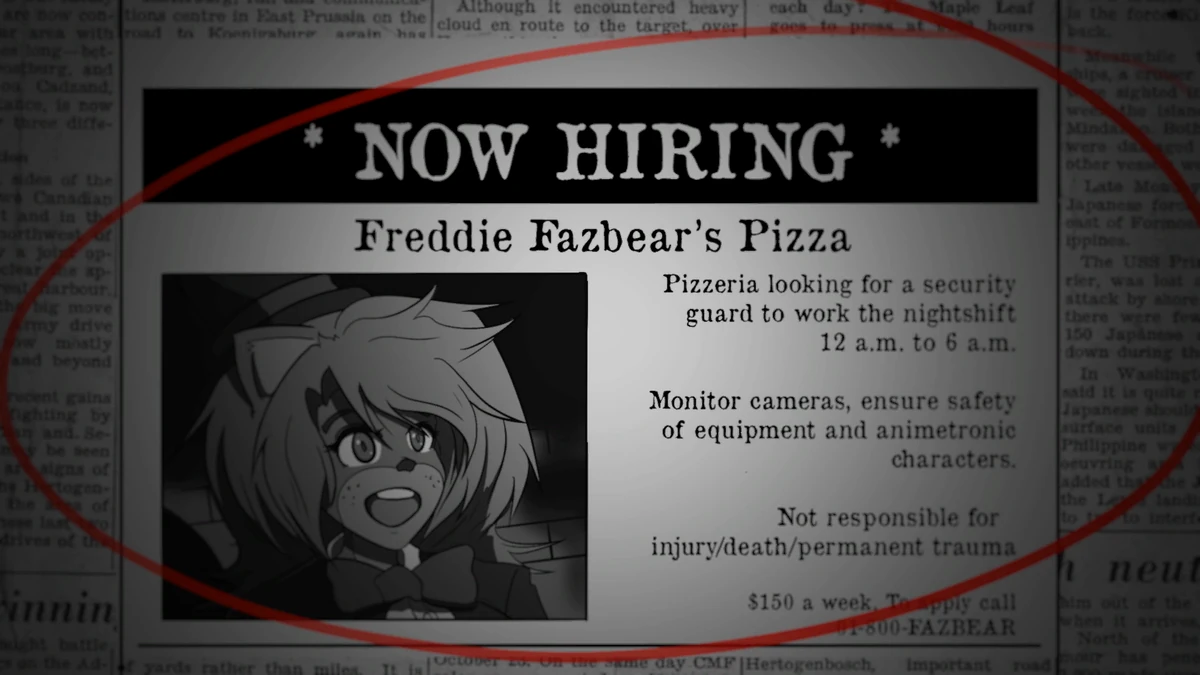 Five Nights in Anime: Reborn/Story | Five Nights at Freddys Fangame ...