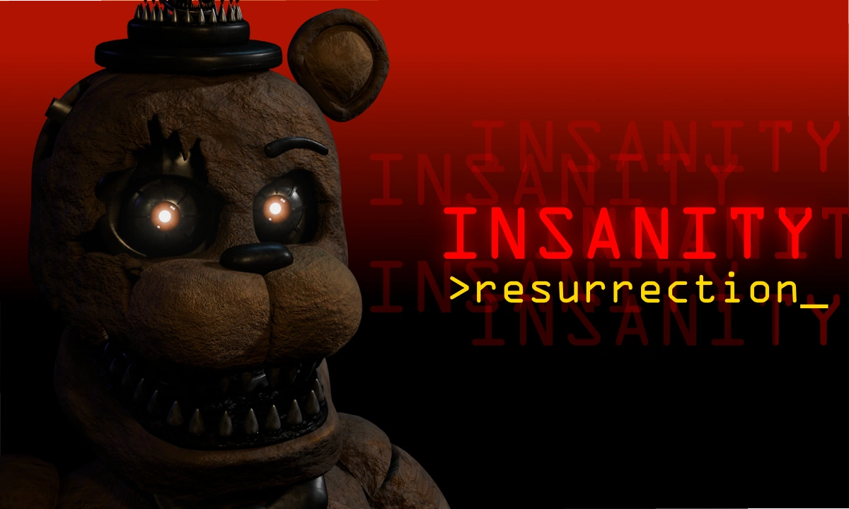 INSANITY: Anniversary Edition/Gallery | Five Nights at Freddys Fangame ...