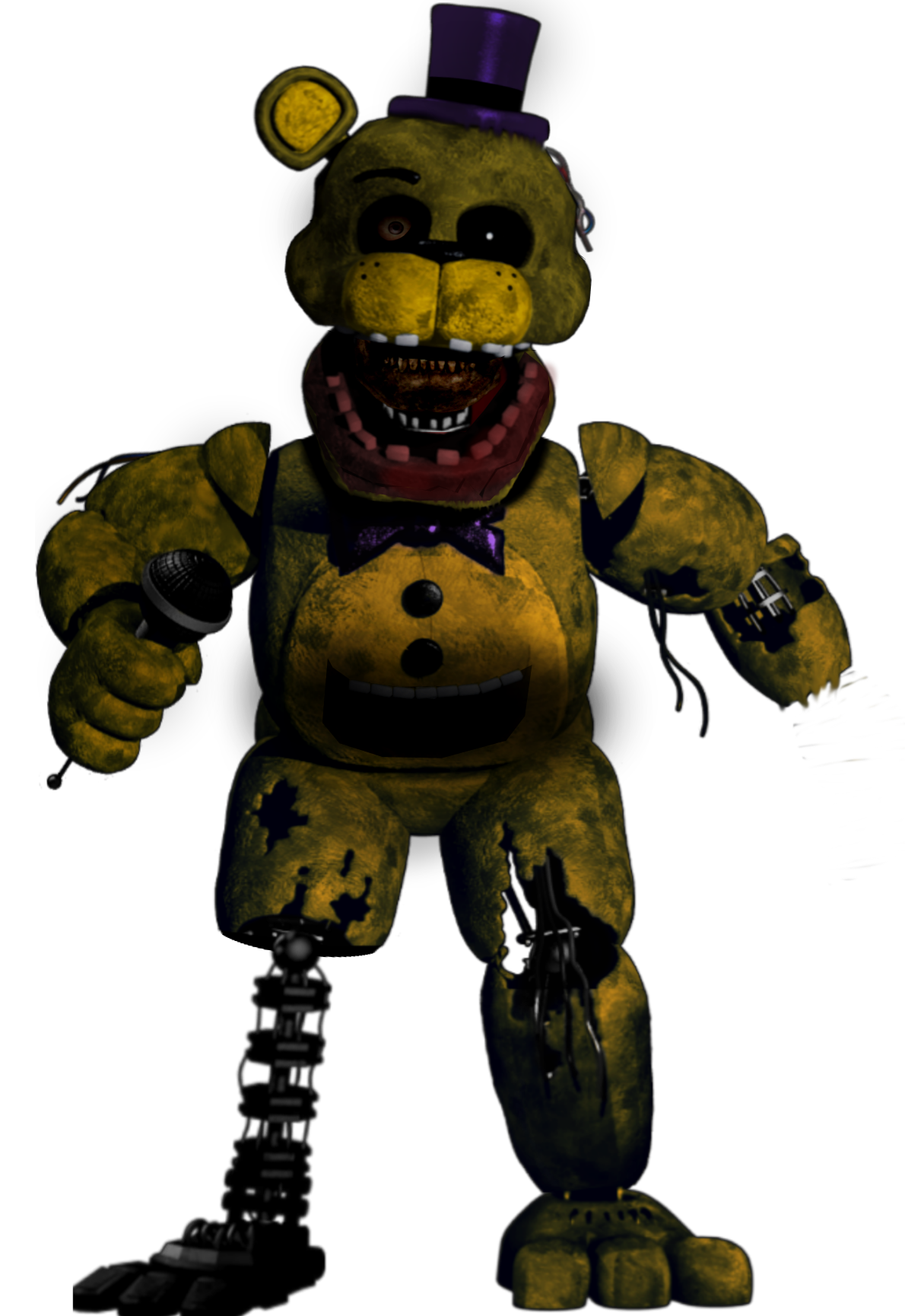 Rotten Fredbear (TLD) | Five Nights at Freddy's Fanon Wiki | Fandom