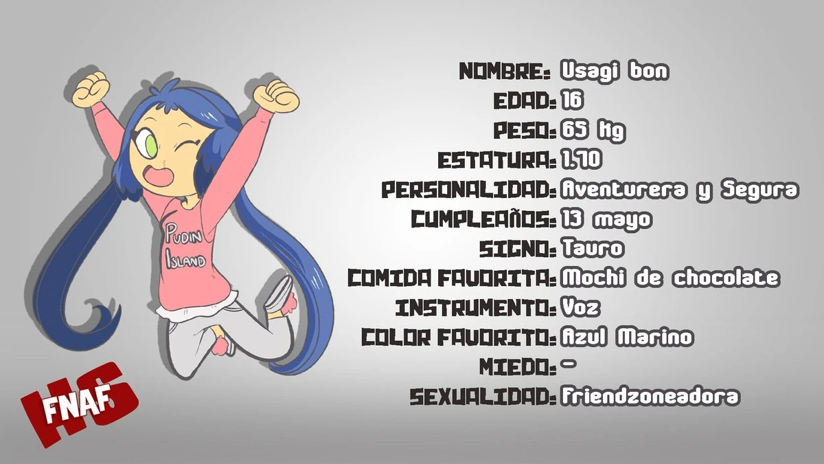 Usagi Bon/Galería | Wiki Five Nights at Freddy's: High School | Fandom