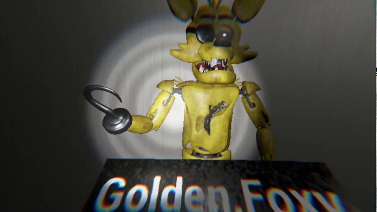 Golden Foxy Five Nights At Freddys Hoaxes Wiki Fandom