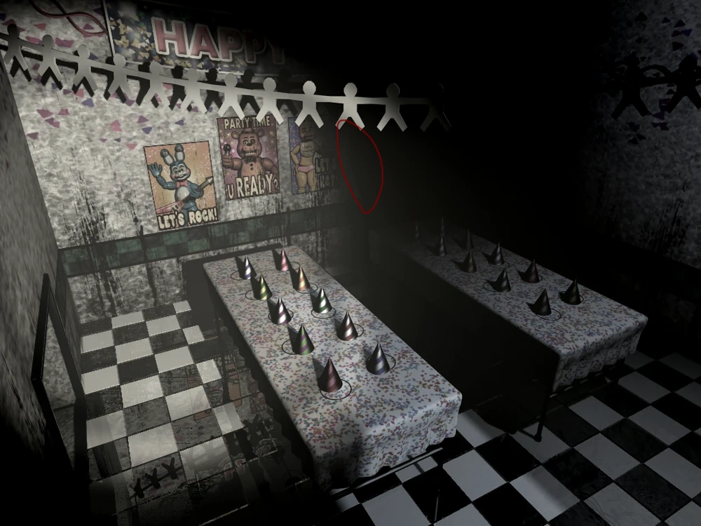 Party Room 1 Animatronic | Five Nights at Freddy's Hoaxes Wiki | Fandom