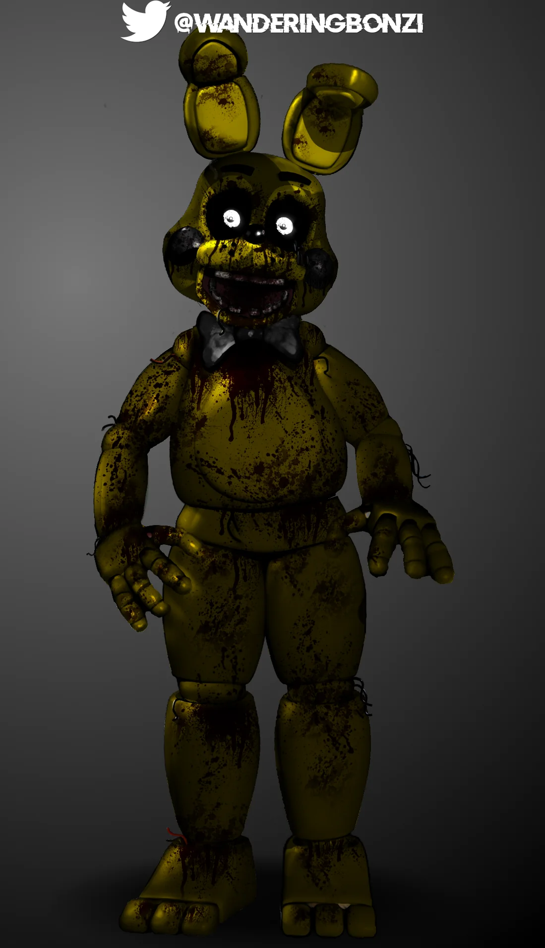 Golden Toy Bonnie | Five Nights at Freddy's Hoaxes Wiki | Fandom