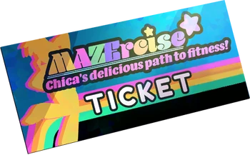 Mazercise Ticket | Энциклопедия Five Nights at Freddy's | Fandom