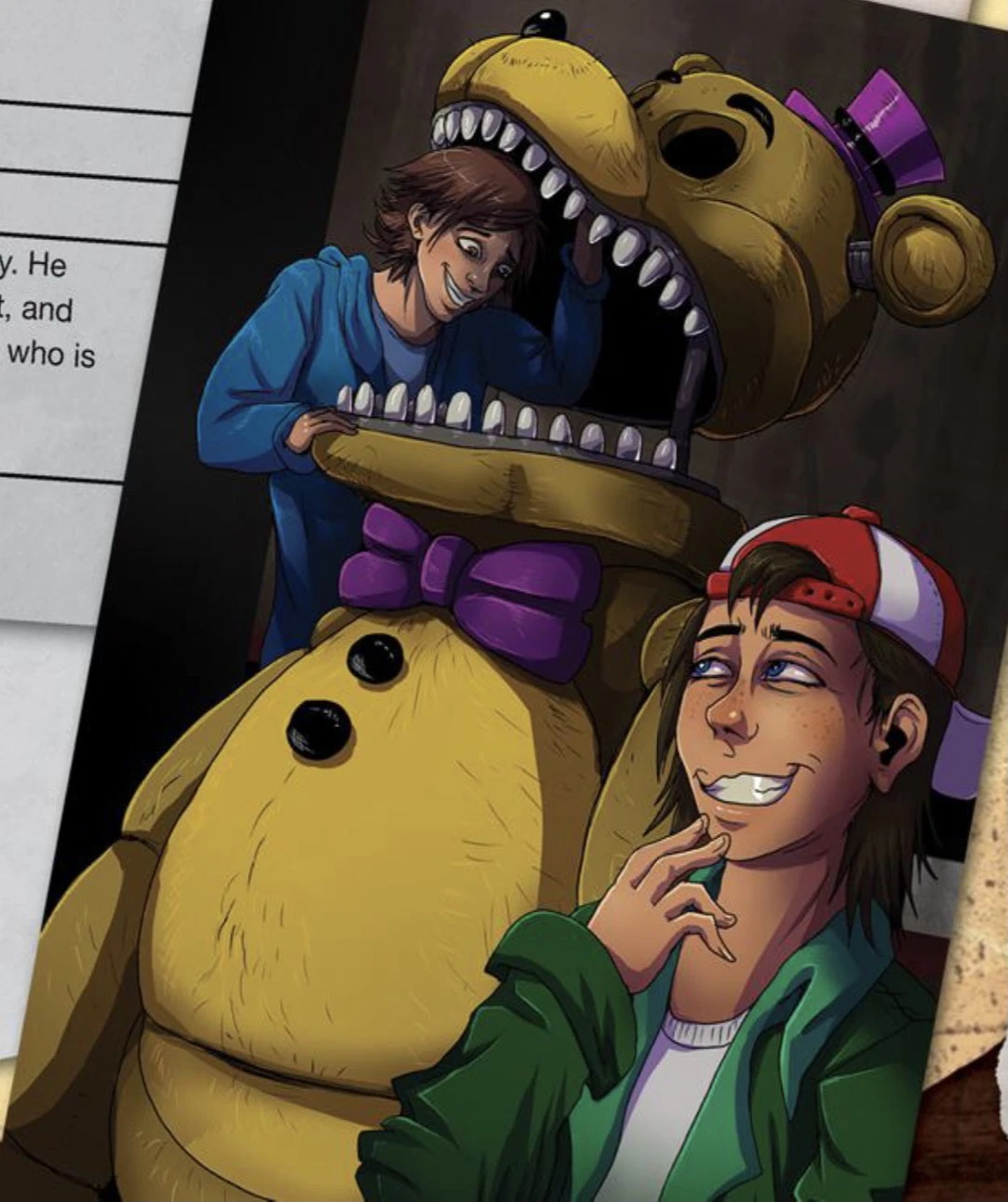 Golden Freddy (Fazbear Frights) | Энциклопедия Five Nights at Freddy's ...