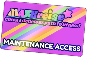 Mazercise Keycard | Энциклопедия Five Nights at Freddy's | Fandom