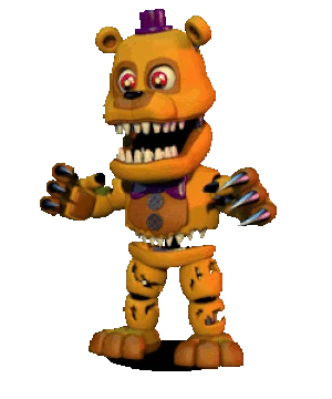 how to draw fredbear from five nights at freddys