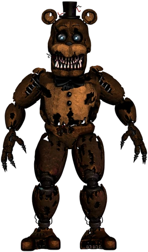Nightmare Withered Freddy | Five Nights At Nightmares Wiki | Fandom