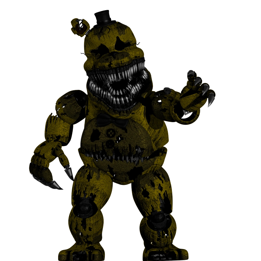 Nightmare Withered Golden Freddy | Five Nights At Nightmares Wiki | Fandom