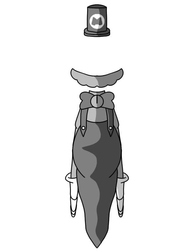 Phantom Silver Mario | Five Nights at Sonic's: Pizza Partners Wiki | Fandom