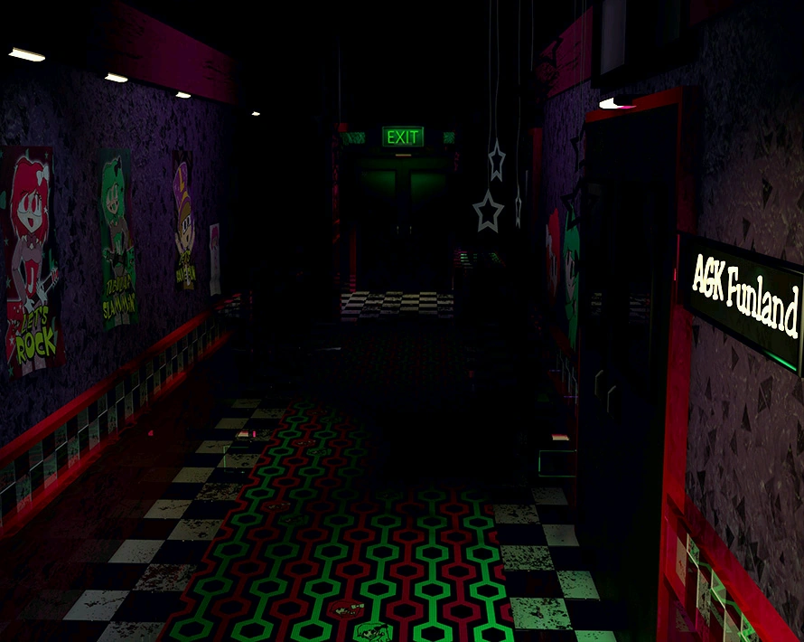 East-Hallway | Five Nights at The AGK Studio Wiki | Fandom