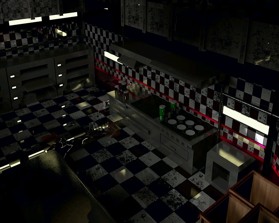 Kitchen | Five Nights at The AGK Studio Wiki | Fandom