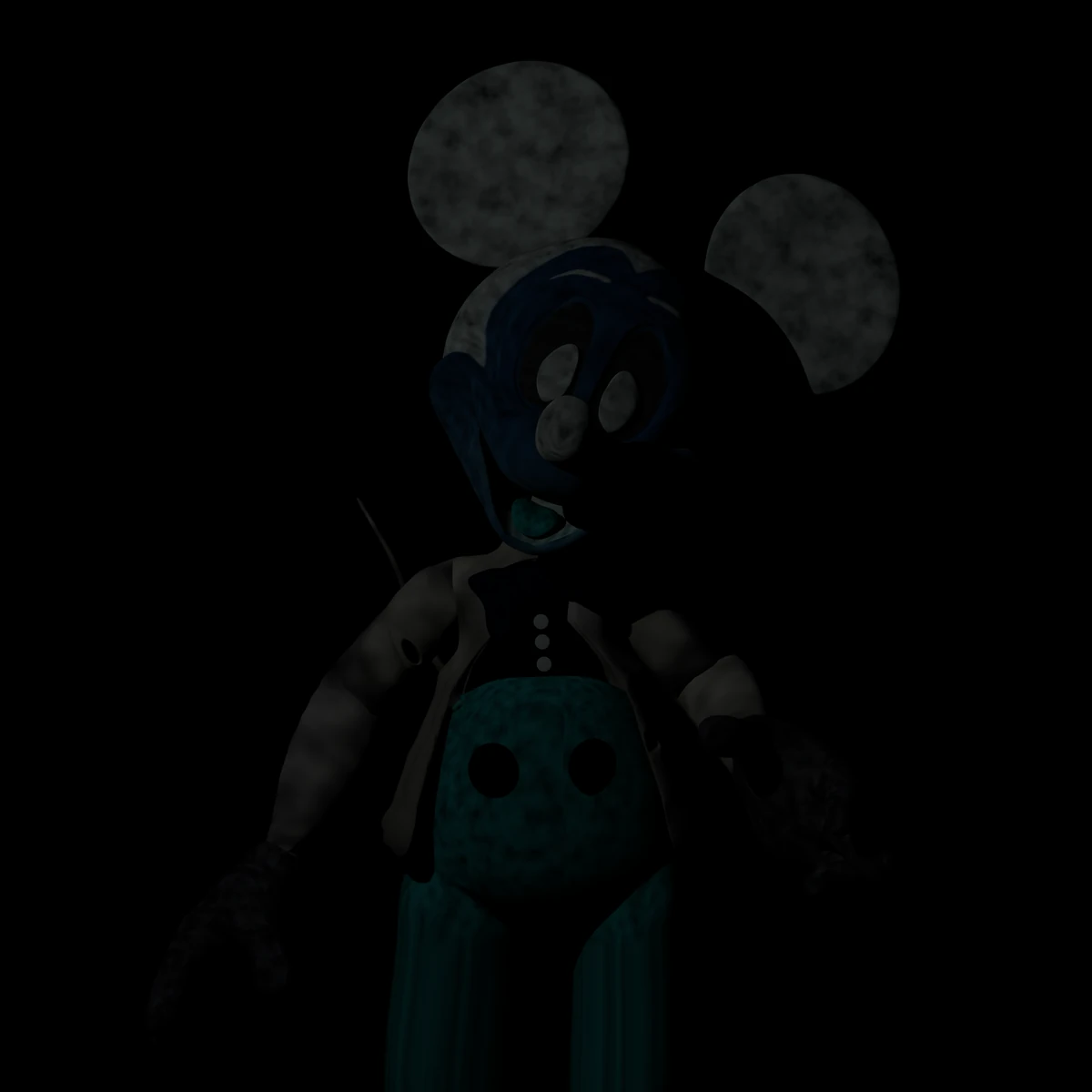 Photo Negative Mickey | Five Nights at Treasure Island: Reimagined Wiki ...