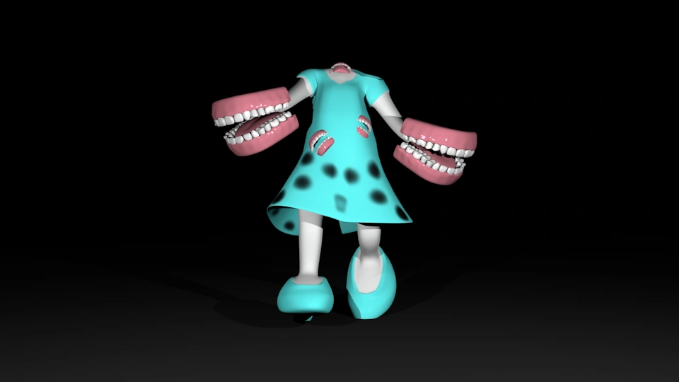Nightmare Photo-Negative Minnie | Five Nights At Treasure Island ...