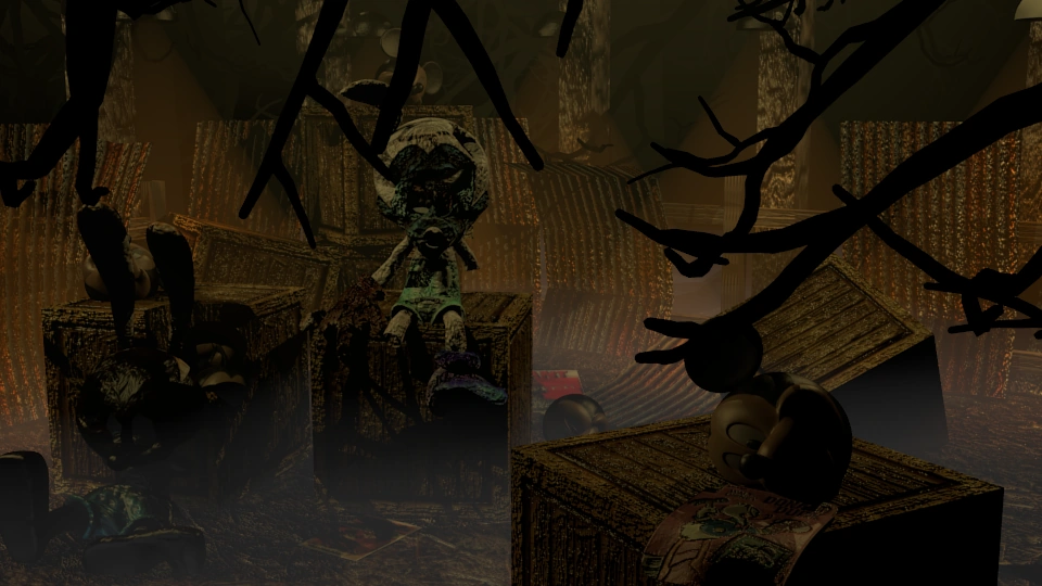 Undead Photo-Negative Mickey/Gallery | Five Nights At Treasure Island ...