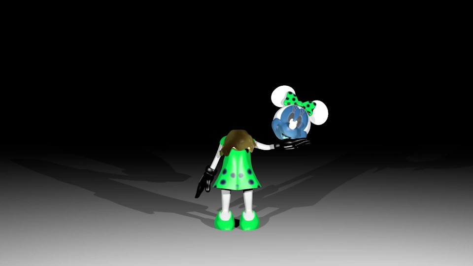 Photo-Negative Minnie | Five Nights at Treasure Island: Revamped ...