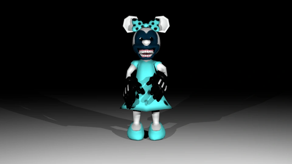Photo-Negative Minnie | Five Nights at Treasure Island Revival Wikia ...