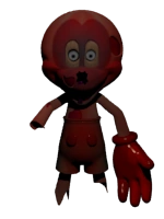 Nightmare Ink-Blot Photo-Negative Mickey | Five Nights at Treasure ...