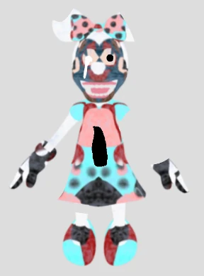 Malfunctioned Photo-Negative Minnie | Five Nights at Treasure Island RP ...