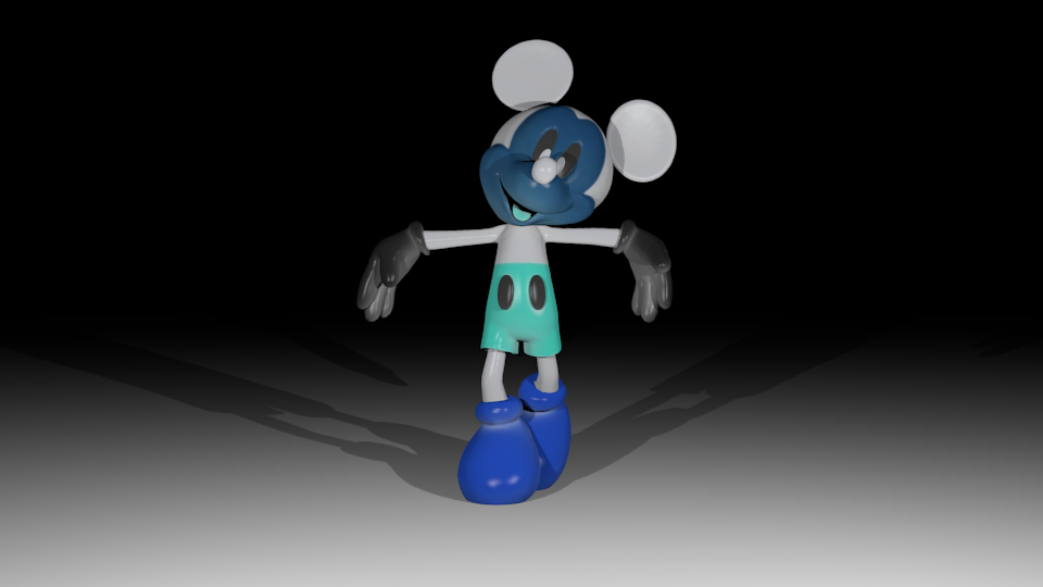 Photo-Negative Mickey | Five Nights At Treasure Island Wiki | Fandom