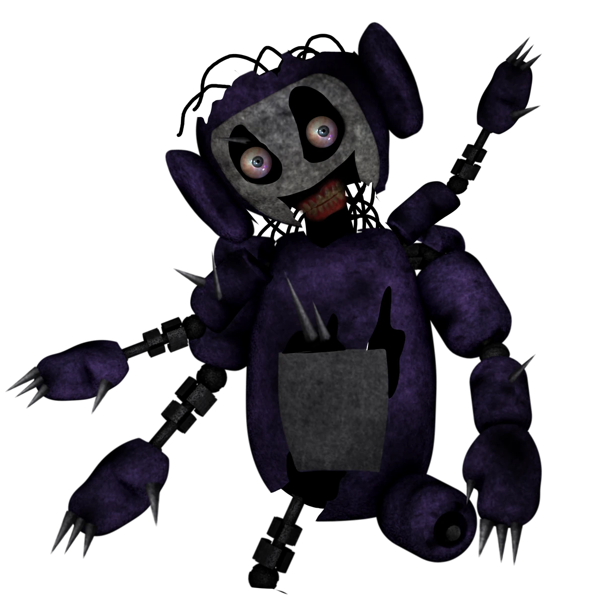 Mutant Tinky Winky | Five Nights at Tubbyland: Danger Zone Wikia | Fandom